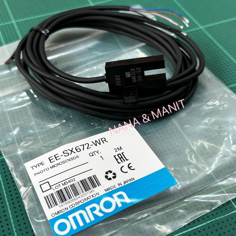 EE-SX672-WR ระยะจับ 5mm จับวัตถุทึบเเสง ก้ามปู 4 สาย NPN 5V-24V | Shopee Thailand