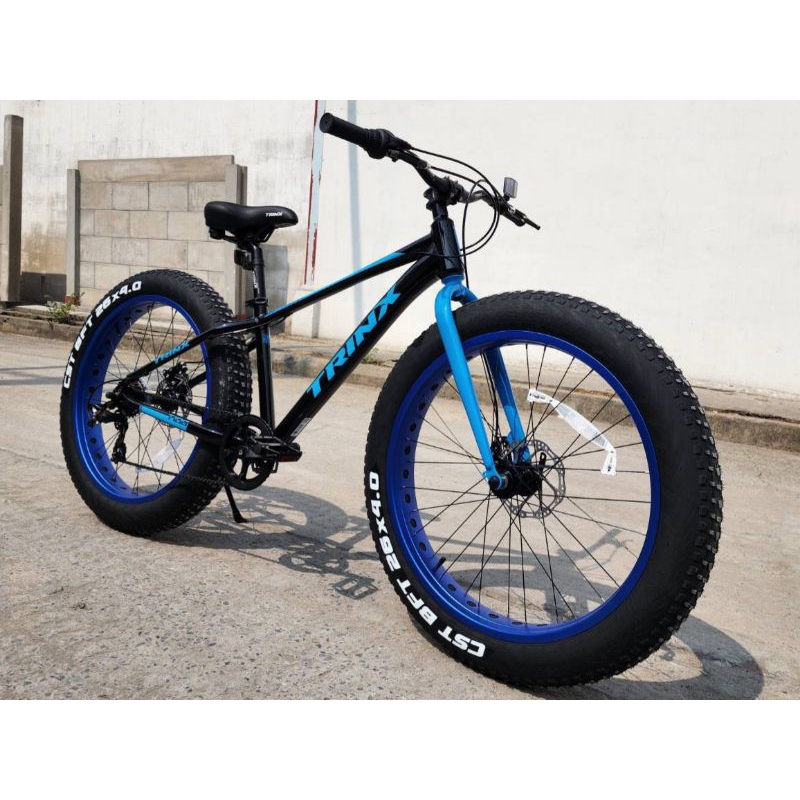 TRINX T106(ส่งฟรีทั่วไทย ผ่อน0%) จักรยานล้อโต 26×4 นิ้ว เกียร์ SHIMANO ...