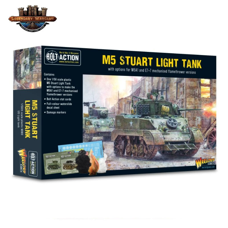 [พร้อมส่ง]warlord game-M5 Stuart plastic box | Shopee Thailand