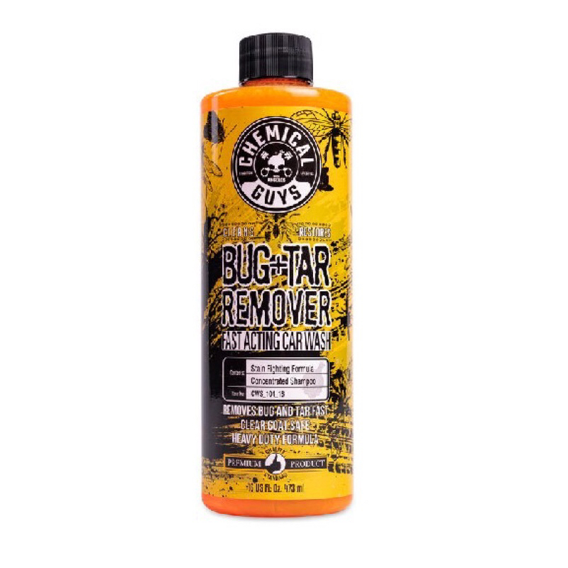 Chemical Guys Bug & Tar Remover Wash Cleaner (16 oz) ของแท้ 100% ...
