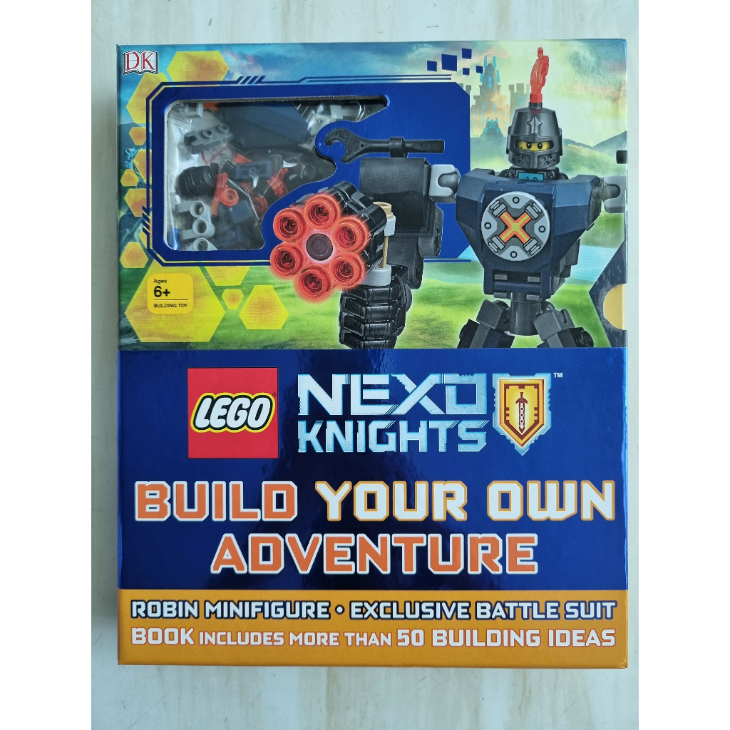 Lego Nexo Knight Build your own adventure | Shopee Thailand
