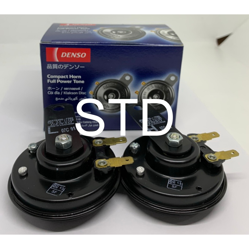 แตรรถยนต์ แตรปริ้น DENSO 12V ขนาด 72 mm. #JK272000-6910 ของแท้ติดรถ ...