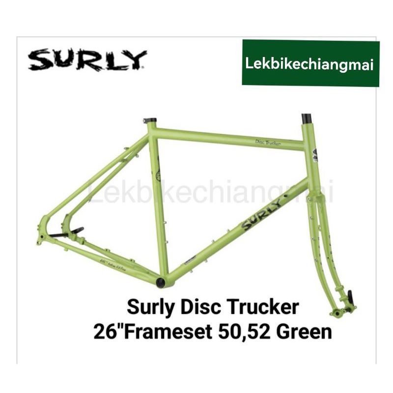 Surly Disc Trucker Frameset - Green - 50,52cm - 26" wheel | Shopee Thailand