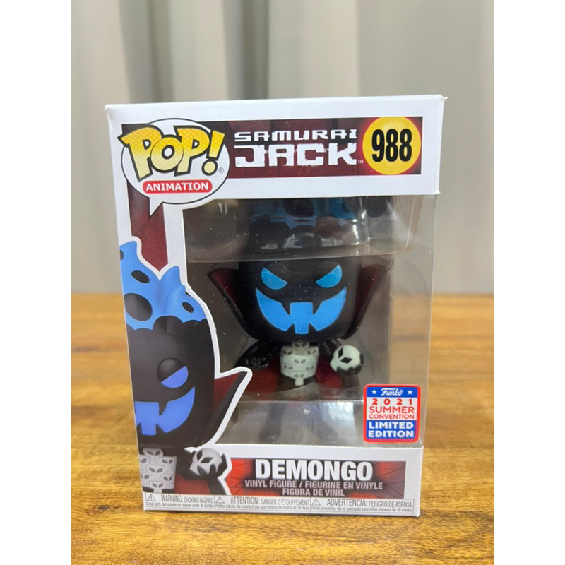 Funko Pop! Samurai Jack, Demongo: 988 (มีตำหนินิดหน่อย) | Shopee Thailand