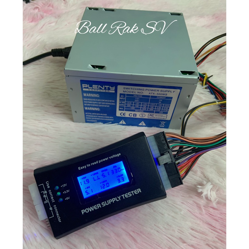 Power Supply Plenty Model ATX-500 W | Shopee Thailand