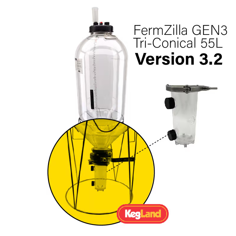 FermZilla 55L Tri-Conical Starter Kit Gen 3.2 | Shopee Thailand