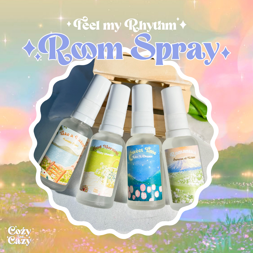 Cozy&Cazy | Room Spray รุ่น Feel my Rhythm สเปรย์น้ำหอมปรับอากาศ ขนาด ...