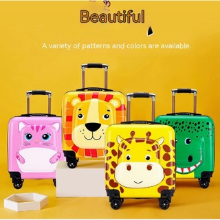 Children's Trolley Case 18 inch Cute Cartoon Rolling Luggage Small ...