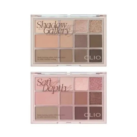 Clio Shade & Shadow Palette (#01 Shadow Gallery, #02 Soft Depth ...