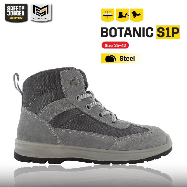 [ของแท้พร้อมส่ง] Safety Jogger รุ่น BOTANIC S1P รองเท้าเซฟตี้ผู้หญิง ...