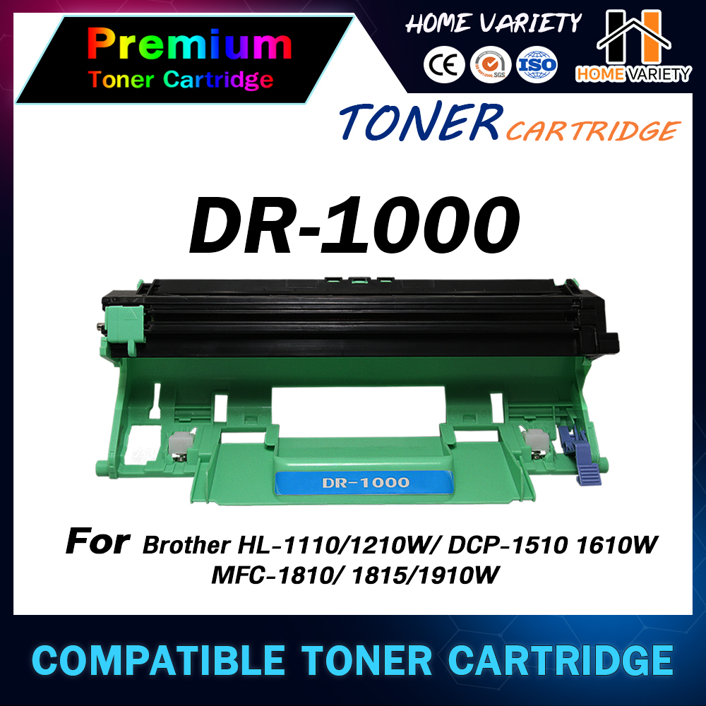 HOME ดรัม Drum DR-1000/DR1000/1000 สำหรับ Brother HL-1110/1210W/DCP ...