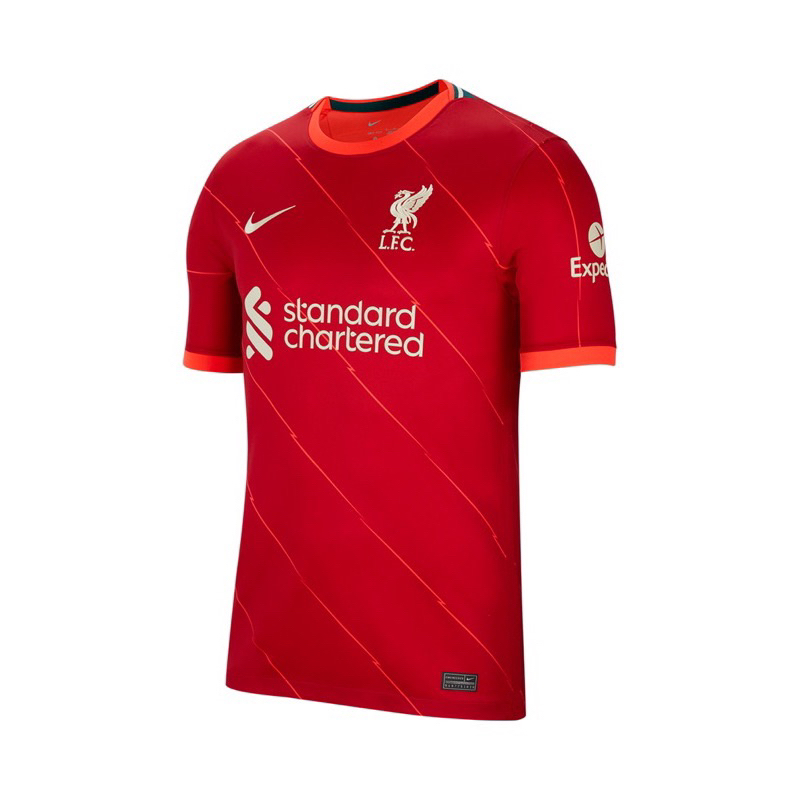 [New] LFC Nike Mens Home Stadium Jersey 21/22 (with Officially Premier ...