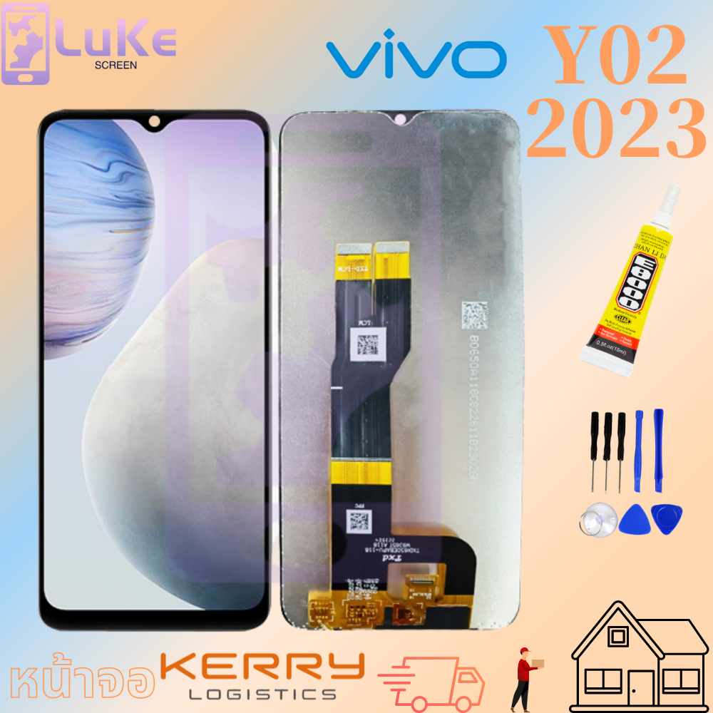 Luke หน้าจอ LCD vivo y02 (จอแสดงผลพร้อมทัชสกรีน) | Shopee Thailand