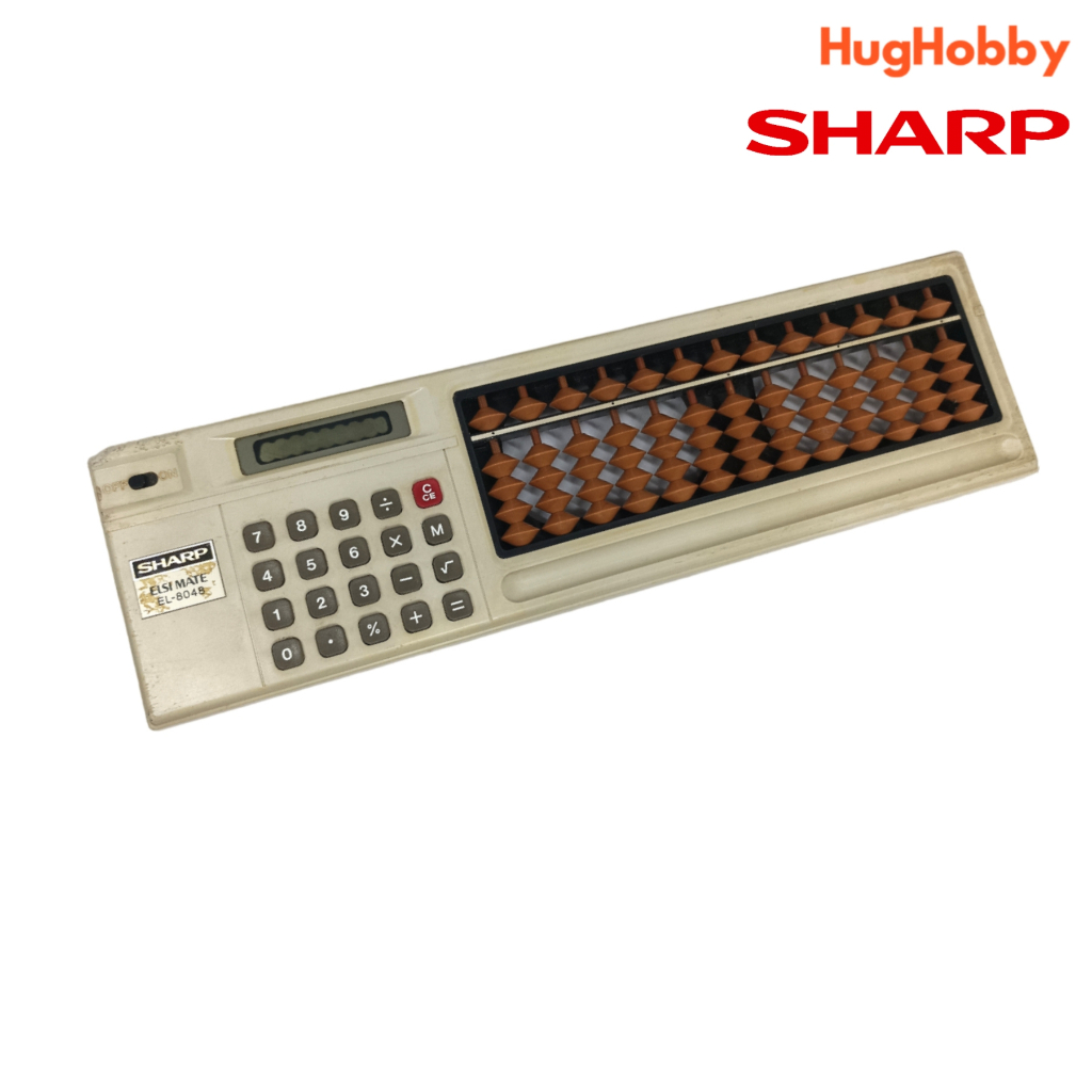 [Untested] Vintage 1979 Sharp Elsi MATE EL-8048 Soroban Japanese abacus ...