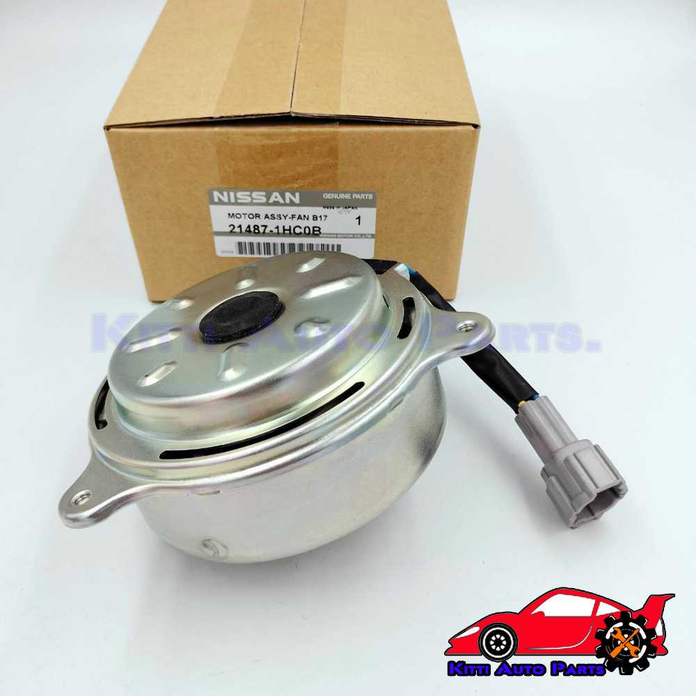 มอเตอร์พัดลมไฟฟ้า มาร์ช nissan march แท้ nissan 21487-1HC0B | Shopee ...