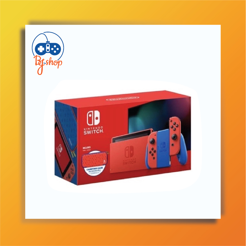 สินค้าพร้อมส่ง (0% 10 เดือน) Nintendo Switch : Nintendo Switch Red Box ...