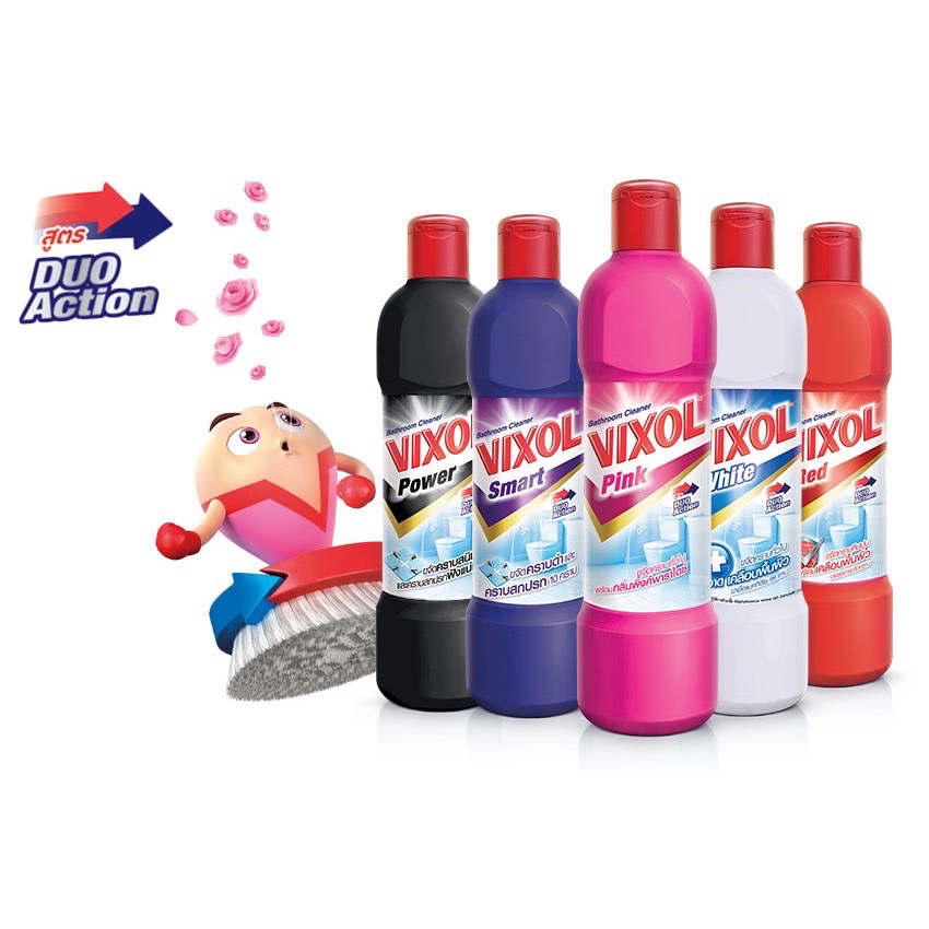 VIXOL วิกซอล ผลิตภัณฑ์ล้างห้องน้ำ น้ำยาล้างห้องน้ำ 900มล. | Shopee Thailand