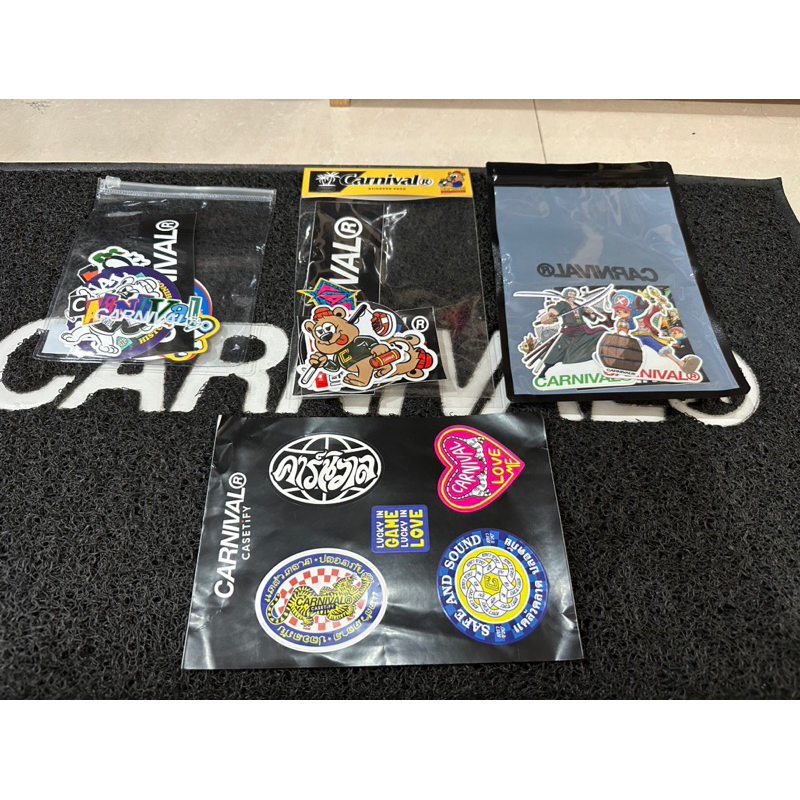 Carnival Bkk Stickers 4set | Shopee Thailand