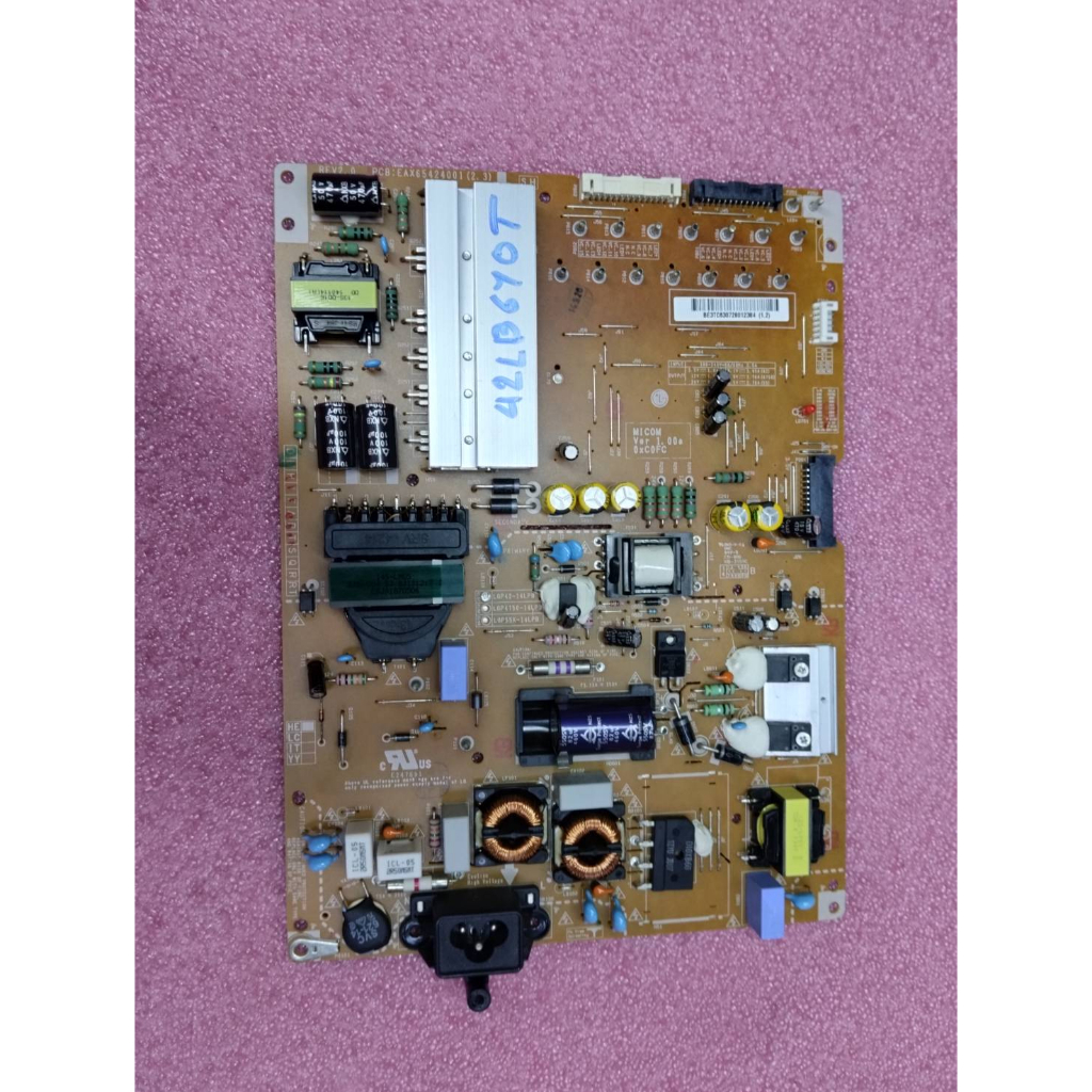 อะไหล่แท้ ซัพพลายแอลจี LG ของถอด พาร์ท EAY63072801 CRB34492601 ใช้กับ ...