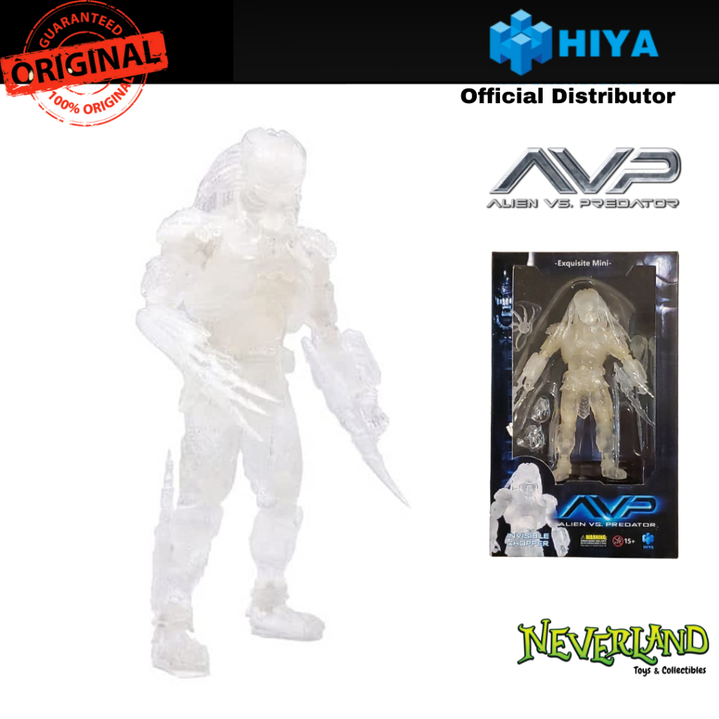 Hiya Toys AVP Invisible Chopper Action Figure Exquisite Mini Series 1: ...
