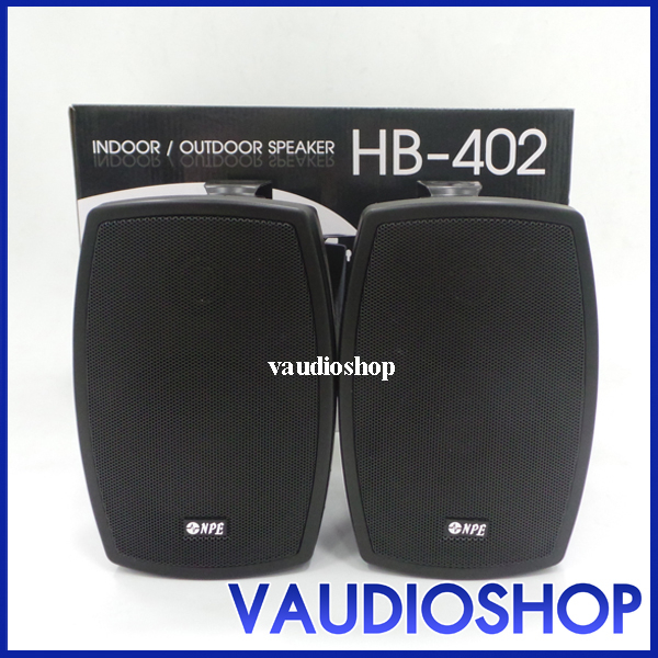 ตู้ลำโพง NPE 4 นิ้ว รุ่น HB-402 มี 2 สี ขาว/ดำ จำนวน 1 คู่ NPE HB402 ลำโพง NPE | Shopee Thailand