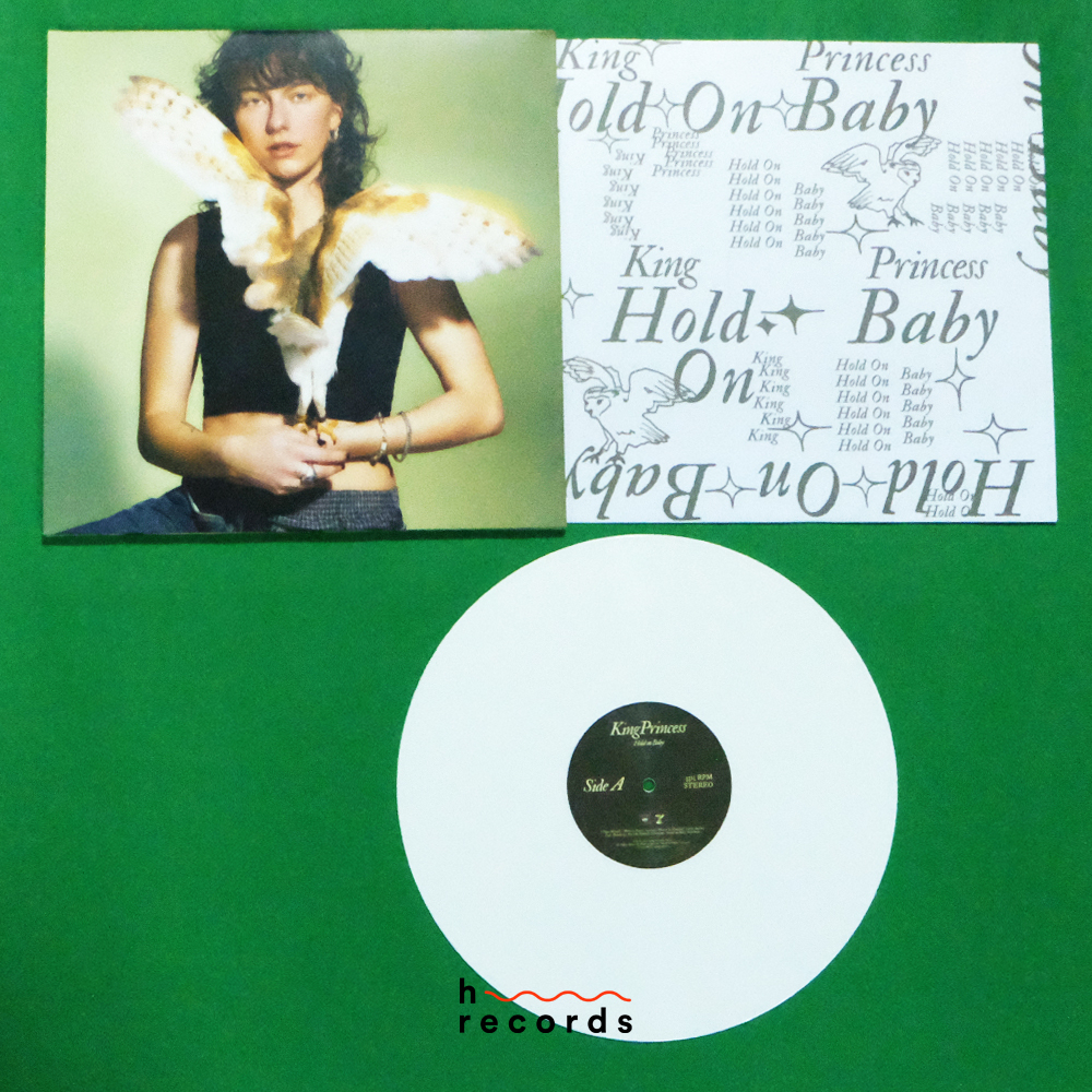 (ส่งฟรี) แผ่นเสียง King Princess - Hold On Baby (Opaque White Vinyl ...