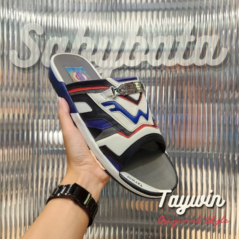 TAYWIN ** แท้ ** พื้นหนา รองเท้าแตะ เทวินแท้ เทวินทร์ หนังแท้ เปลี่ยนได้ มีจ่ายปลายทาง | Shopee ...