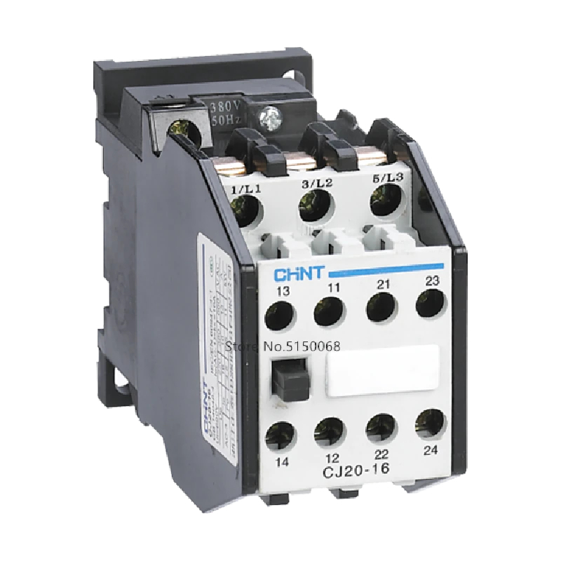 แมกเนติกคอนแทคเตอร์ Magnetic Contactor รุ่น CJ20 16-25A 220VAC "CHINT ...