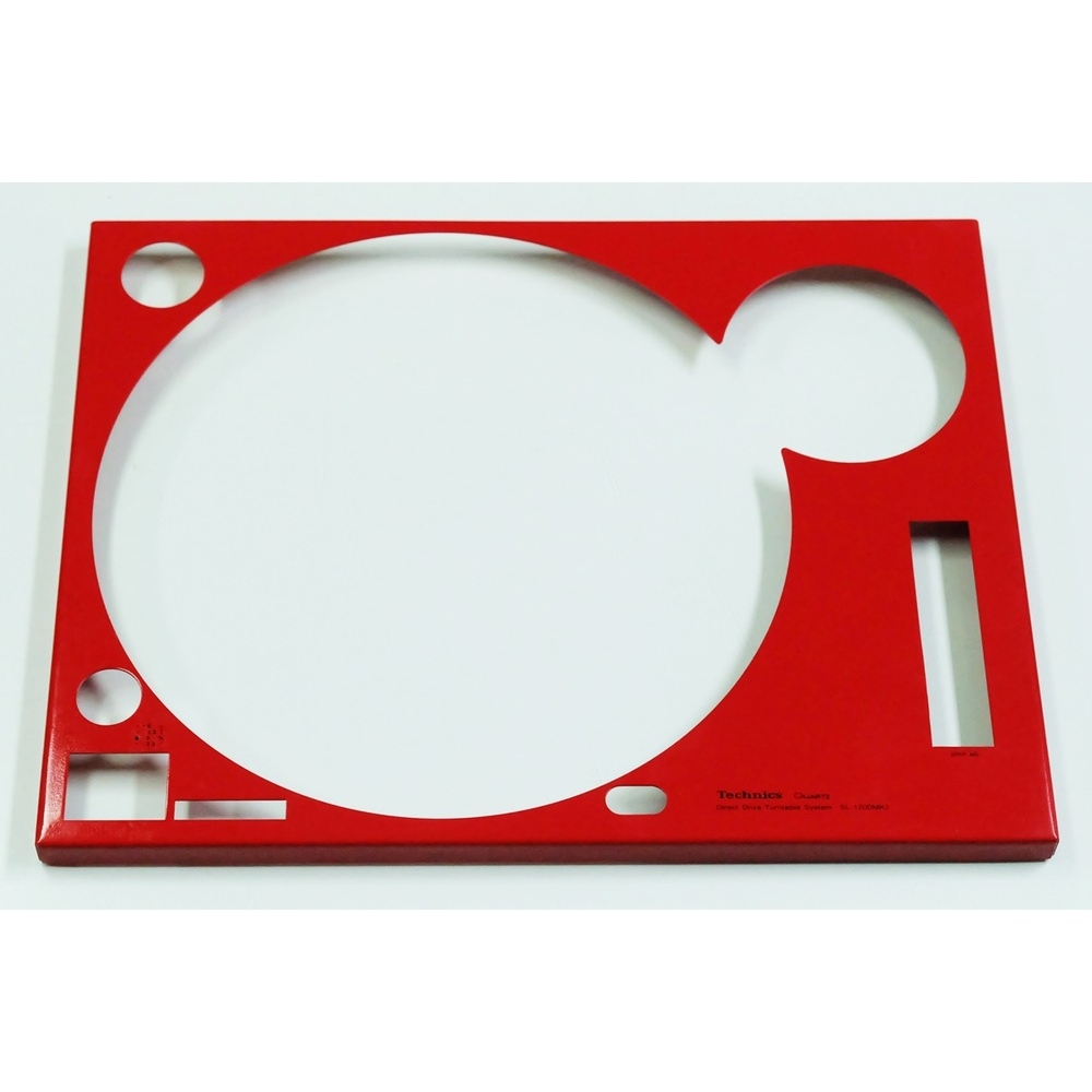 Technics Red Face Plate For SL-1200 MKII (New) | Shopee Thailand