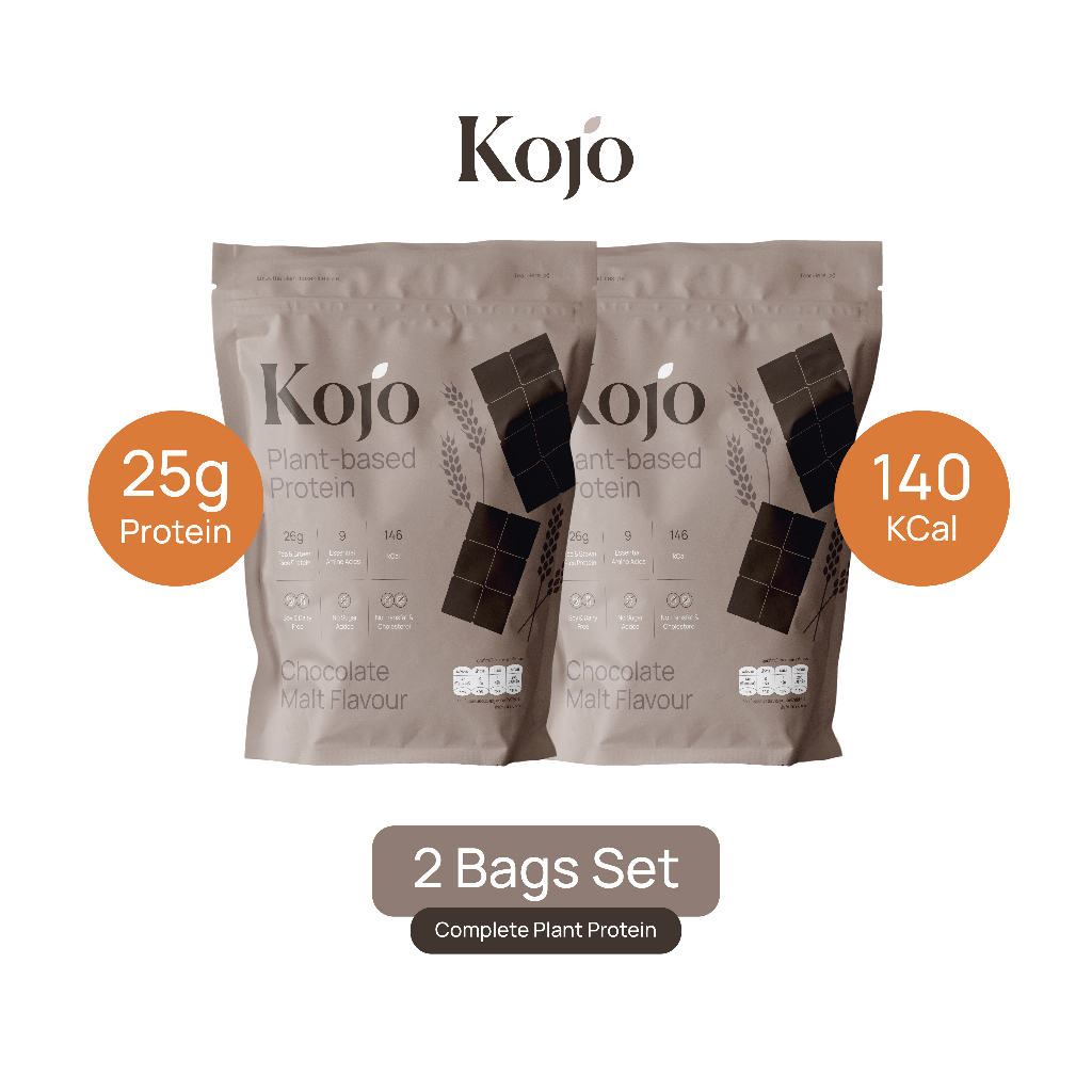 [Pre-order] 2 Bags: Kojo Plant Based Protein Chocolate Malt Flavour ...
