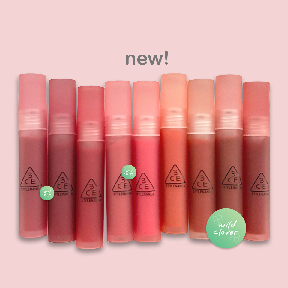 🍀 3CE : แท้สแกนได้ exp.2025-2026 blur water tint lip : laydown, night ...