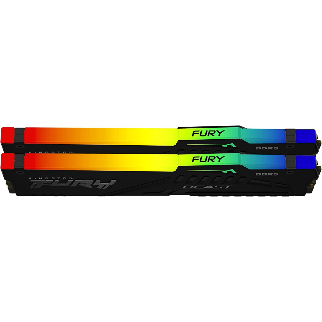 KINGSTON FURY BEAST DDR5 RGB 32GB(16x2)16GB(8GBx2) DDR5 5200MHz RAM ...