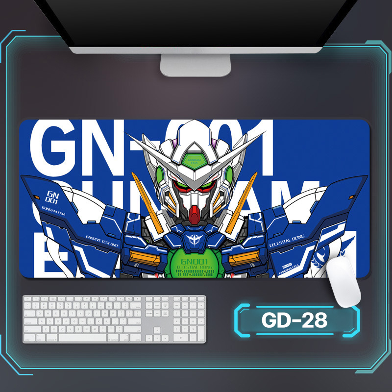 แผ่นรองเมาส์ GUNDAM Mouse Pad เกมส์มิ่ง ขนาดใหญ่ 800 x 300 x 4 มม. แผ่น ...