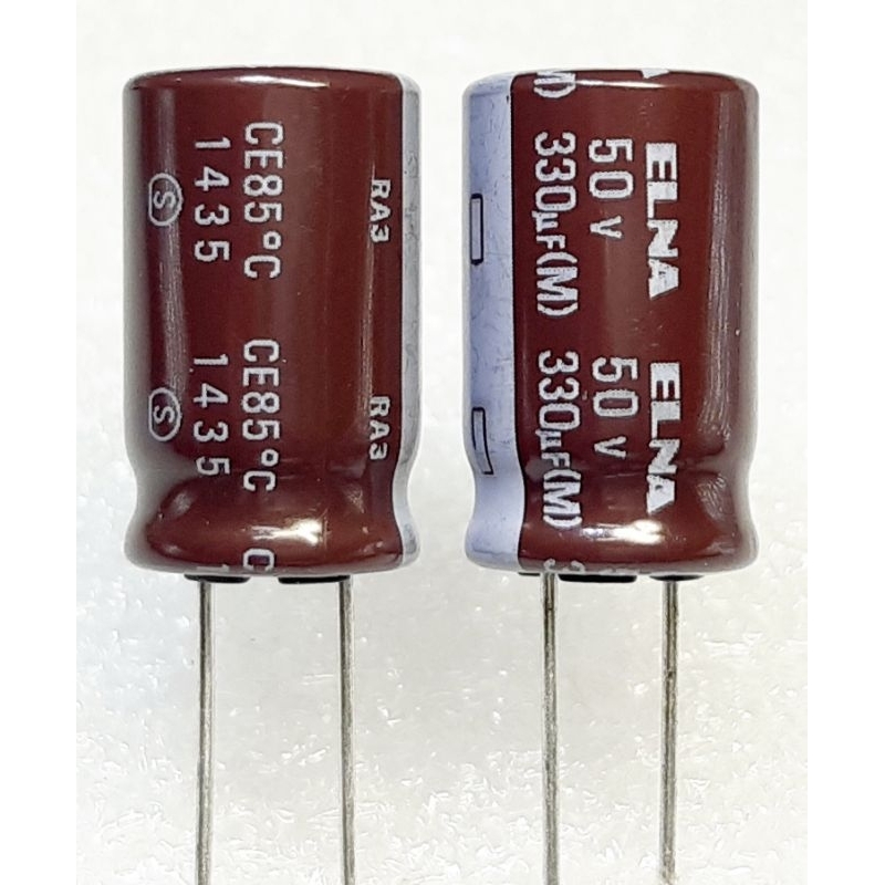 Elna RA3 330uf 50v For Audio Capacitor ตัวเก็บประจุ คาปาซิเตอร์ ...