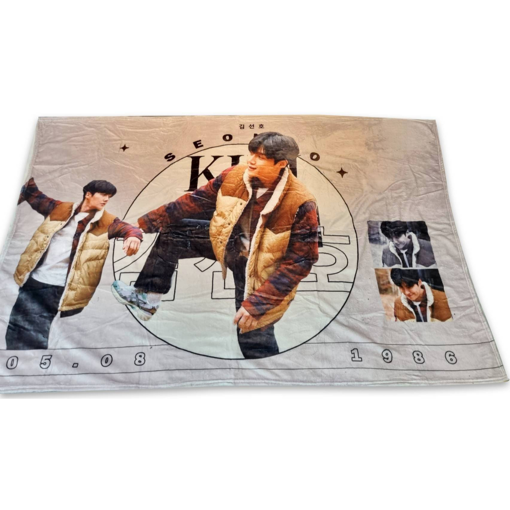 ผ้าห่มขนาด 100*150 เซนติเมตร ลายคิมซอนโฮ Kim Seoho | Shopee Thailand