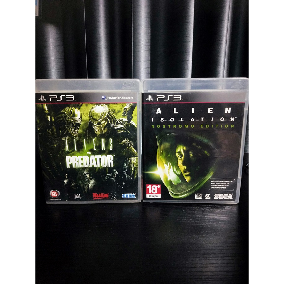 ps3 แผ่นเกมส์ alien vs predator - to- alien isolation z3 ยกคู่นี้ ...