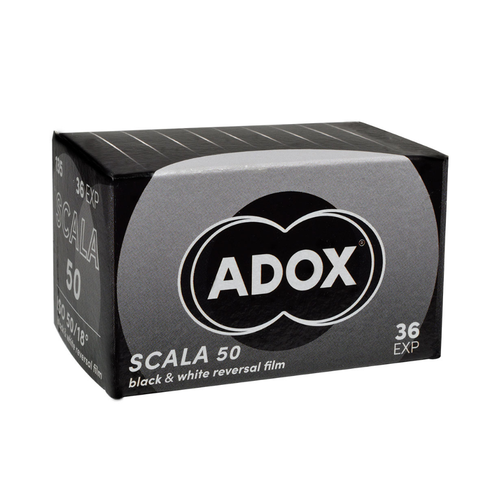 ฟิล์มขาวดำ Adox SCALA 50 35mm B&W Reversal Film 135-36 ฟิล์ม 135 ...