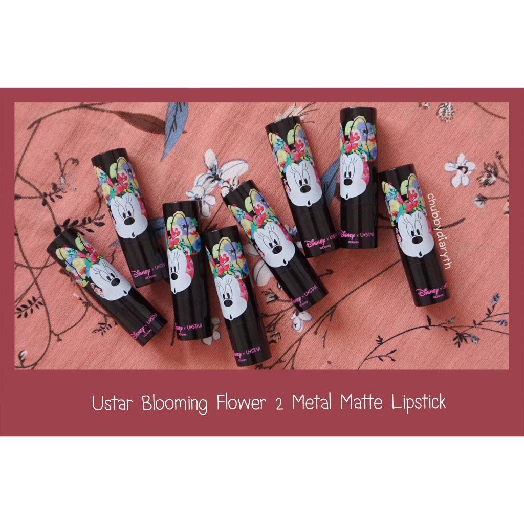 U-Star Blooming Flower 2 Metal Matte Lipstick | Shopee Thailand