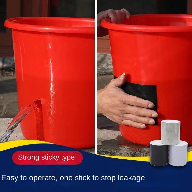 เทปกันน้ำที่แข็งแกร่งเติมท่อน้ำรั่วซ่อมเทปน้ำภายใต้ผ้าท่อปิดกั้นเทปปิด ...