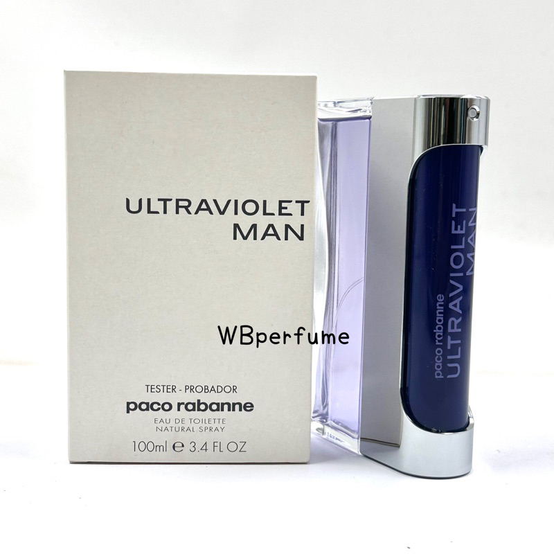 น้ำหอม Paco Rabanne Ultraviolet for Men EDT 100 ml. Tester | Shopee ...