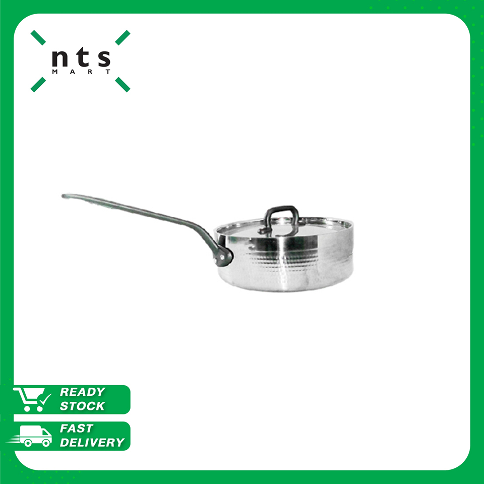 NTS COMPOUND STEEL หม้อต้มซอสมีด้ามจับยาว หม้อสแตนเลสผสมอลูมิเนียม ขนาด ...