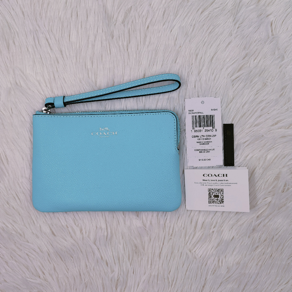 COACH 58032 1 zip S 6.25 นิ้ว รุ่นนี้สวยดูดีมีราคา ของแท้ 1000000% ...