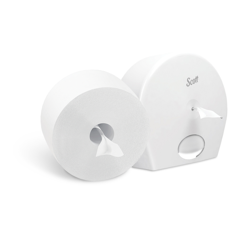 กระดาษชำระม้วนใหญ่ โฉมใหม่ล่าสุด New Arrival SCOTT Control Center Pull ...