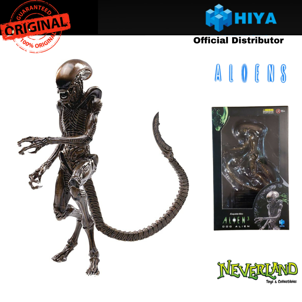 Hiya Toys Alien 3 - Dog Alien Action Figure Exquisite Mini Series 1:18 ...