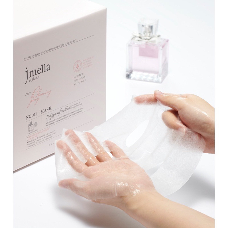 JMELLA IN FRANCE MASK 30ML (1 แผ่น) (Blooming Peony, Lime and Basil ...
