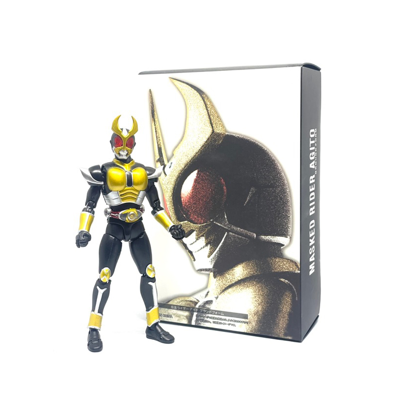 (กรุงเทพ) Kamen Rider Agito Ground Form SHF (Shinkocchou) Action Figure ...