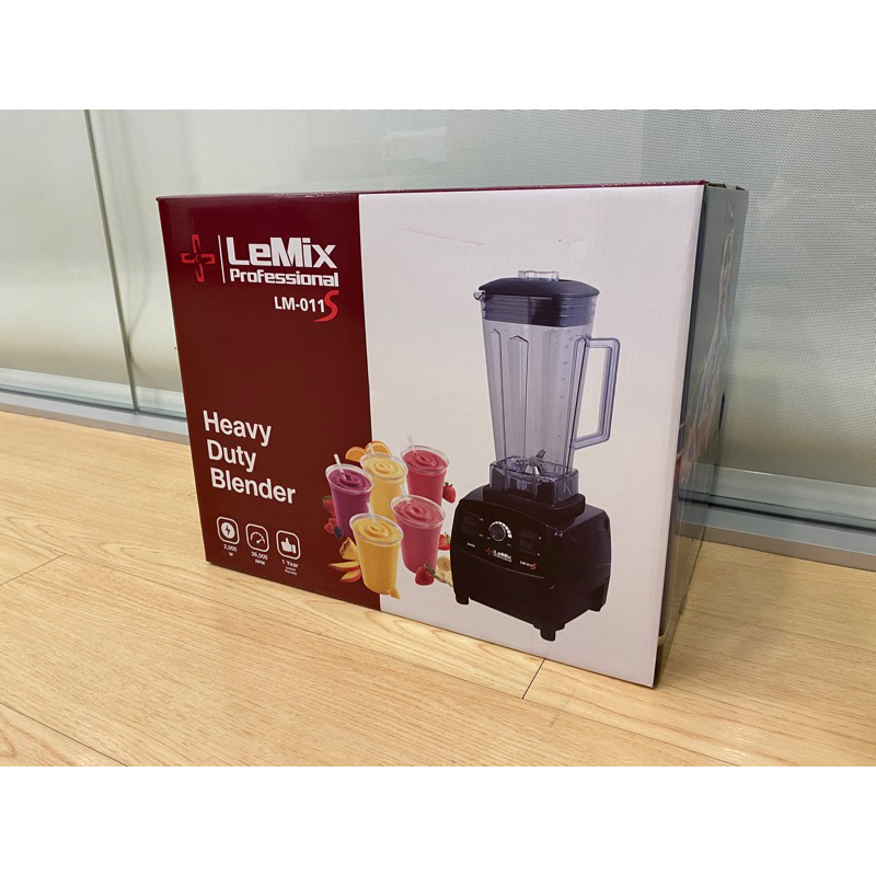 [ไชยชนะ] เครื่องปั่นสมูทตี้ LeMix วัตต์แท้ มอเตอร์ 1500, 1800, 2000 วัตต์ | Shopee Thailand