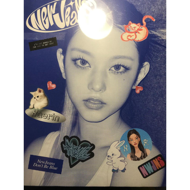 พร้อมส่ง อัลบั้มเปล่า New jeans blue book ปกแฮริน haerin ver OMG ...