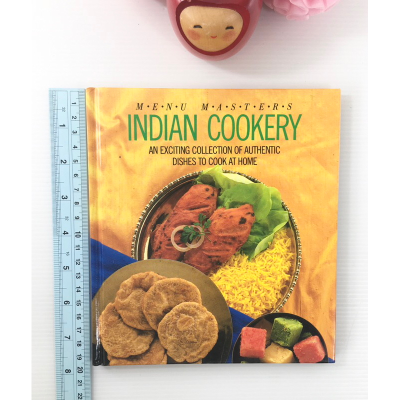 Menu Masters Indian Cookery (cookbook) หนังสือภาษาอังกฤษปกแข็งมือสอง ...