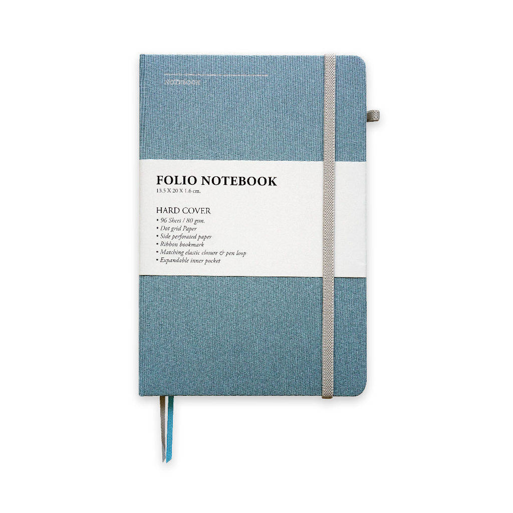 Folio : Notebook A5 (Dot Grid) สมุดจดบันทึกกระดาษแบบจุด 96 แผ่น-12385 ...